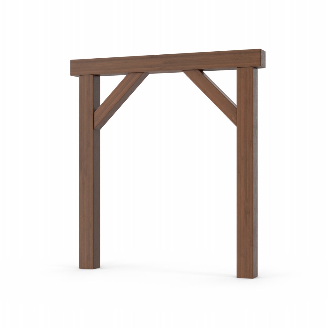 Wooden Mine Supports 3D Model - TurboSquid 2299325