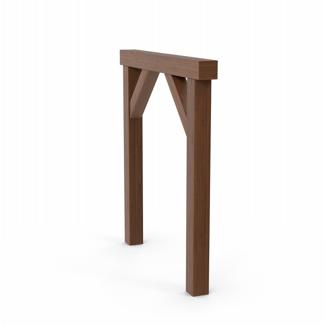 Wooden Mine Supports 3D Model - TurboSquid 2299325
