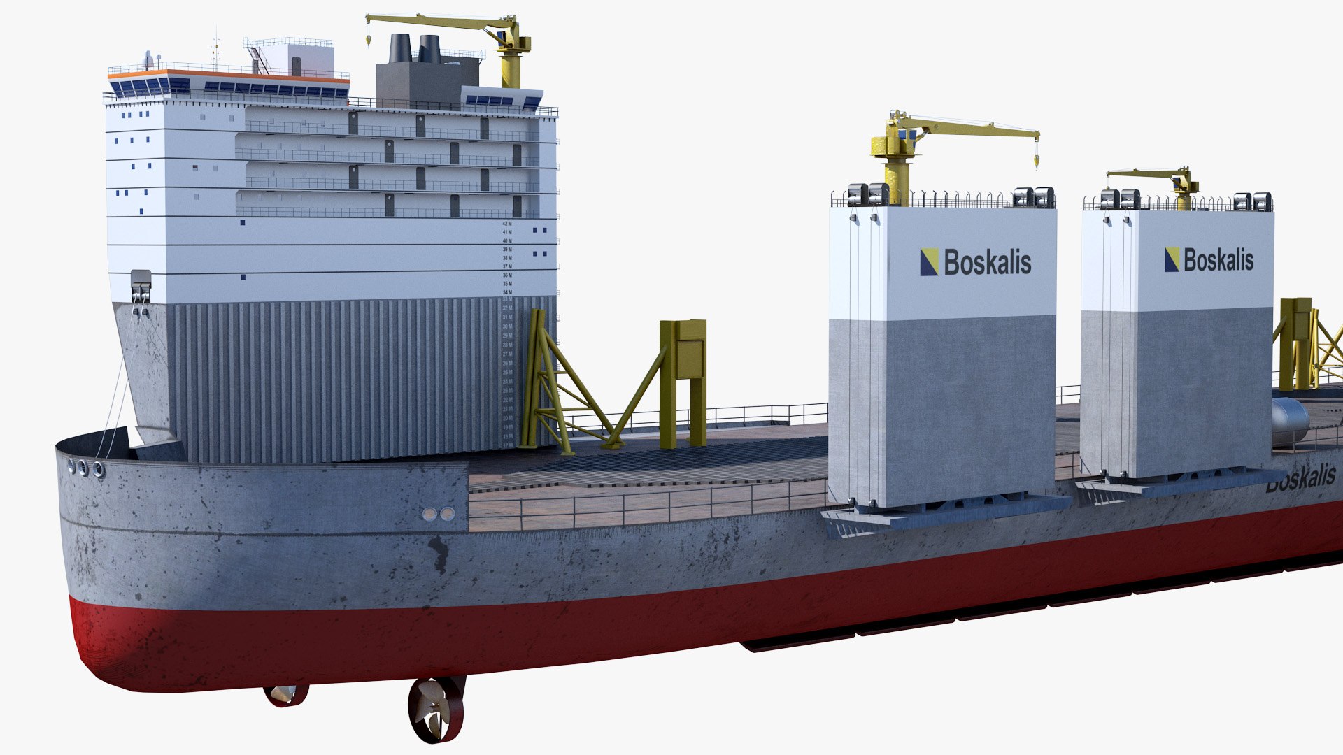 Boka Vanguard Heavy Transport Vessel Model - TurboSquid 1805674