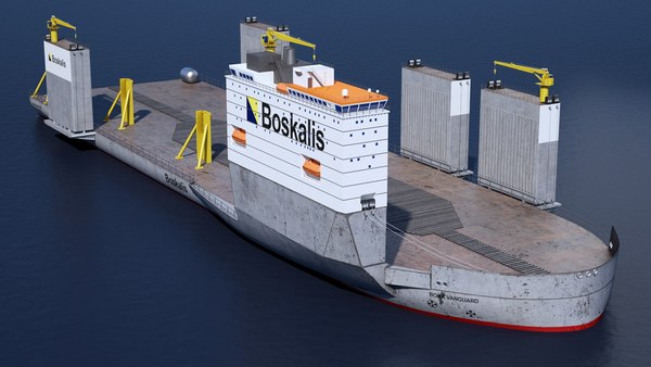 Boka Vanguard Heavy Transport Vessel model - TurboSquid 1805674