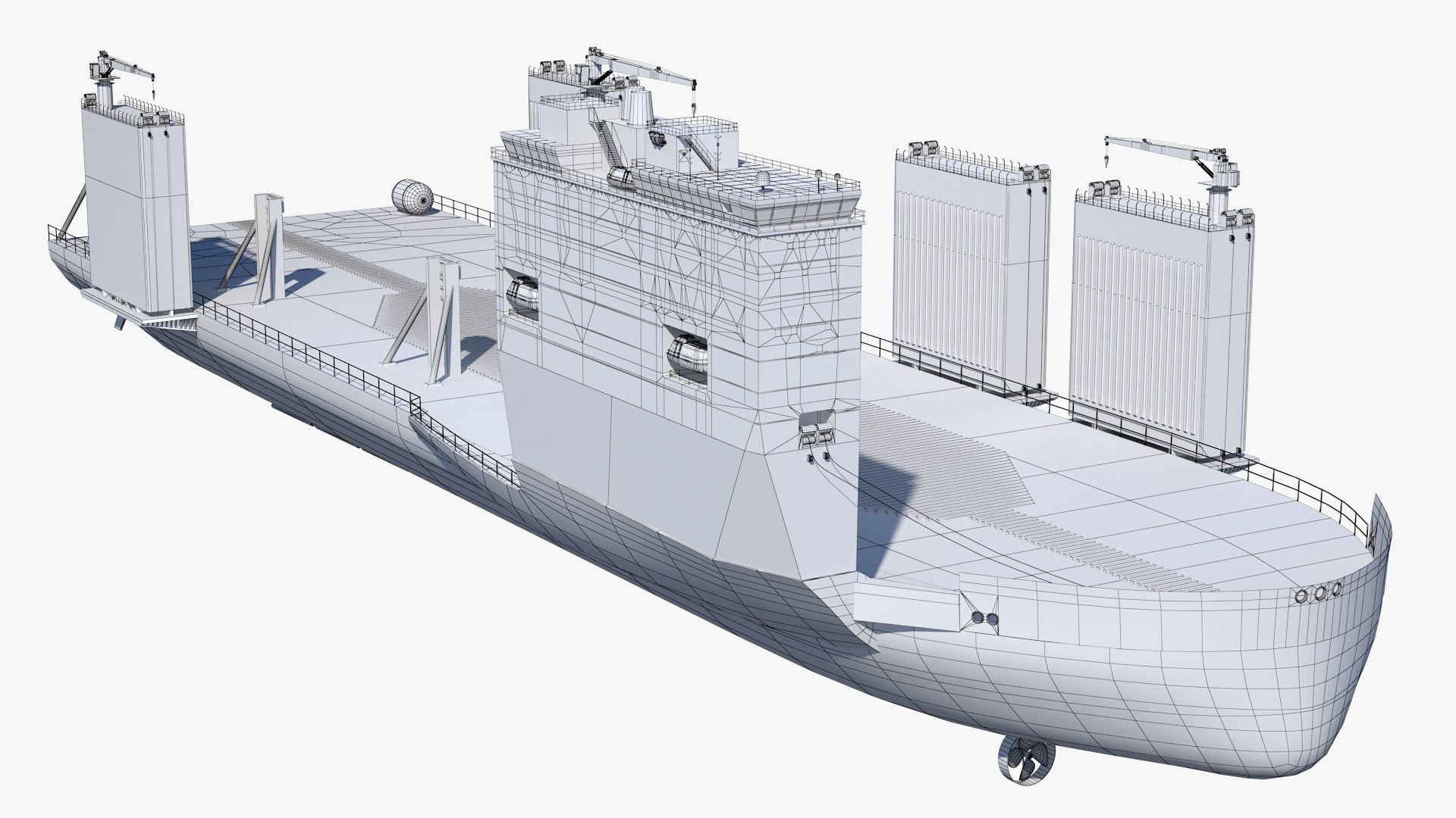 Boka Vanguard Heavy Transport Vessel Model - TurboSquid 1805674