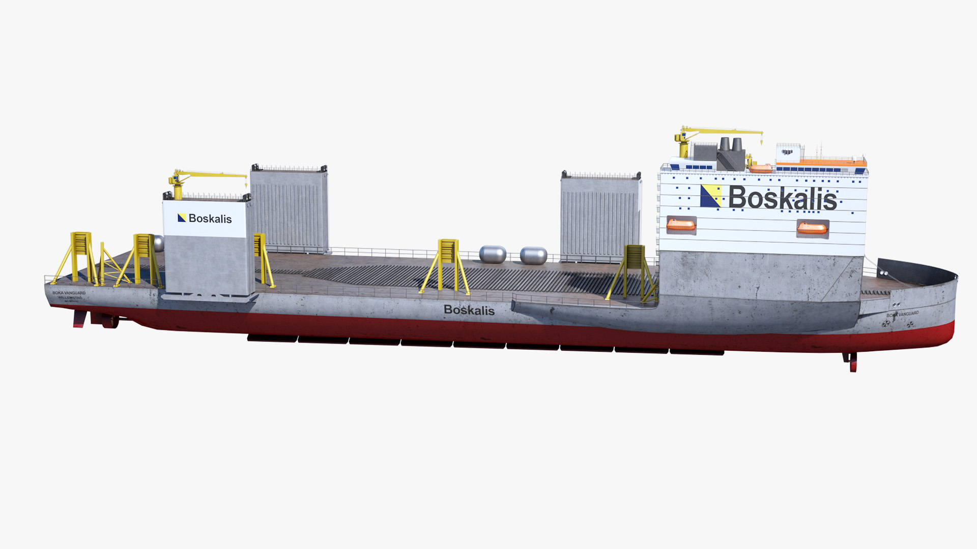 Boka Vanguard Heavy Transport Vessel Model - TurboSquid 1805674