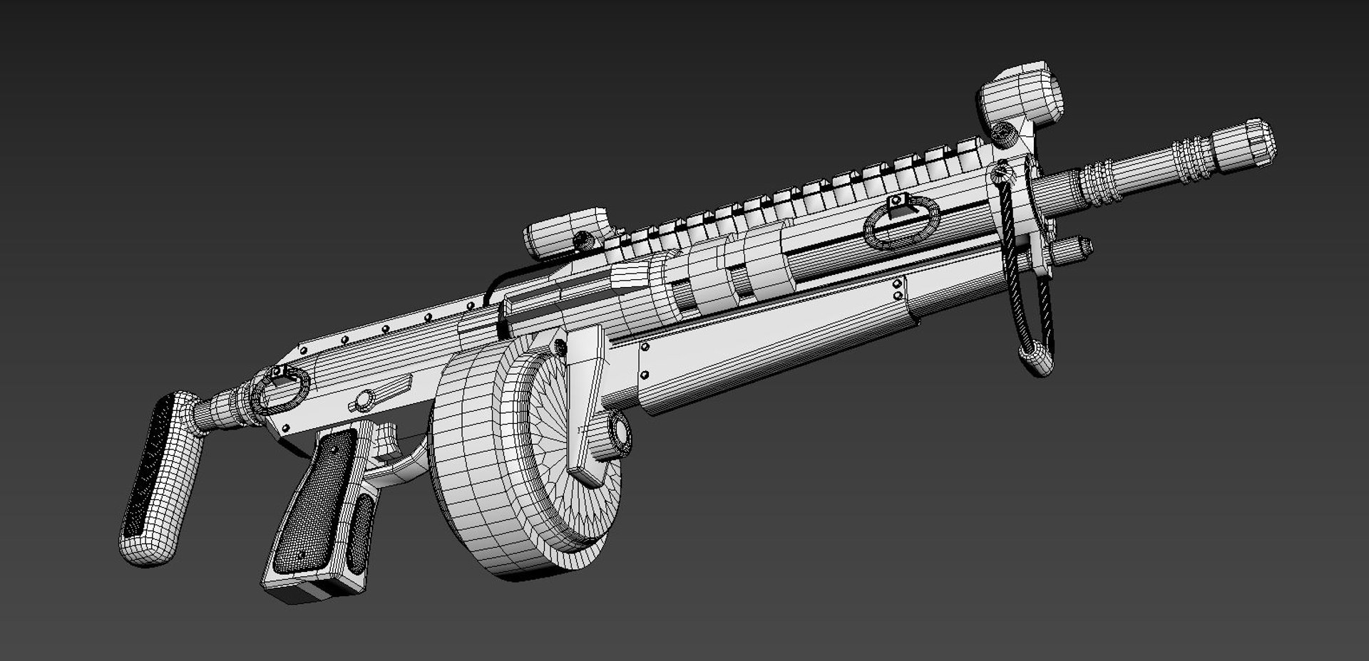 Assault Rifle 3D Model - TurboSquid 1192949