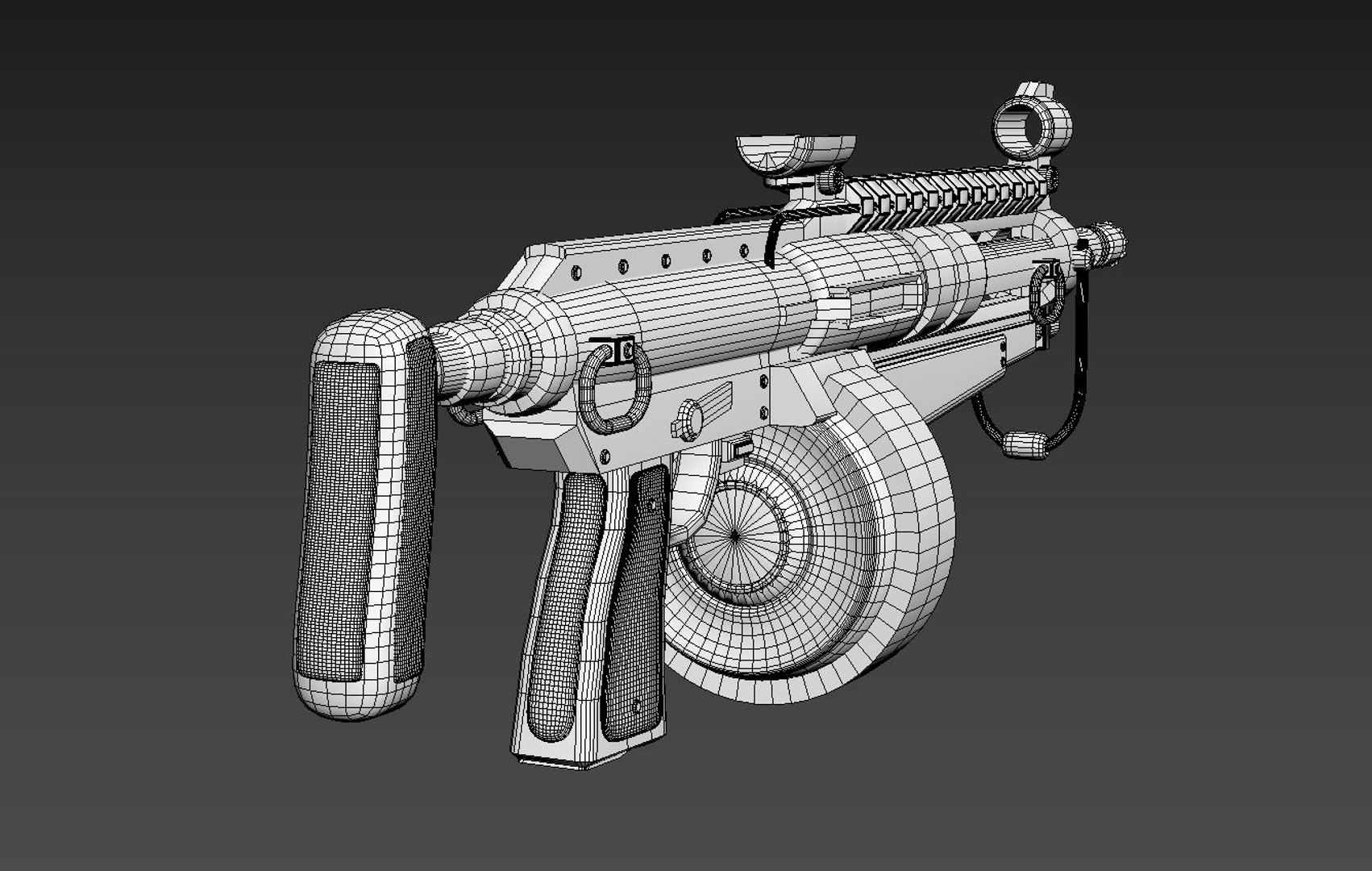 Assault Rifle 3D Model - TurboSquid 1192949