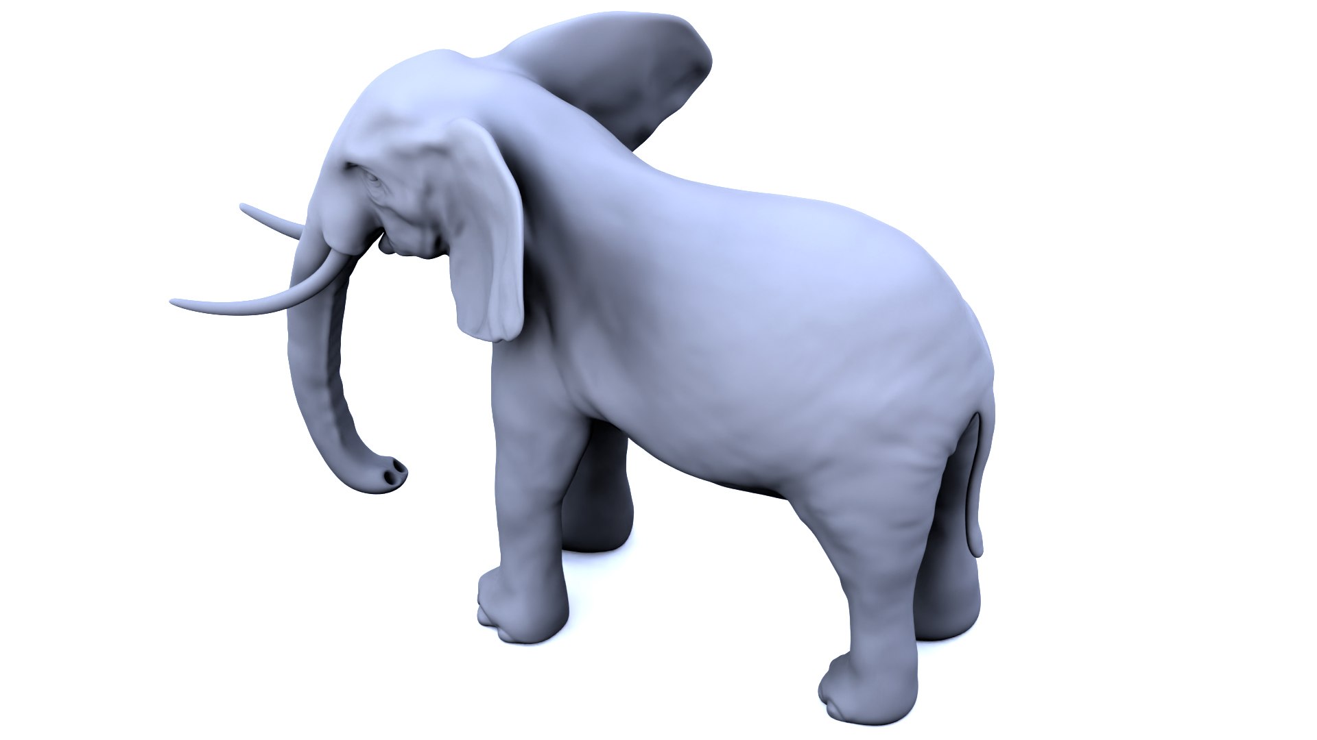 3D Elephant 3D Model - TurboSquid 2236597