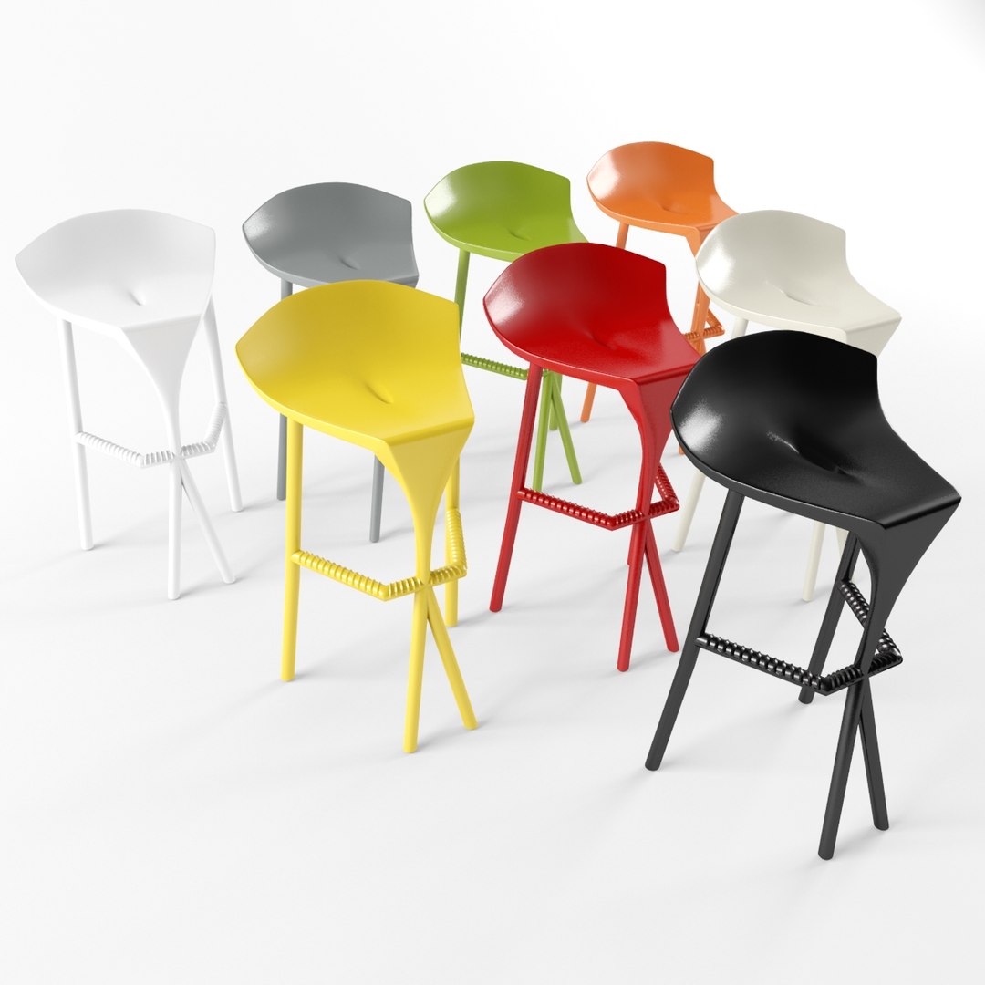 3d Model Stool Shiver Gaber