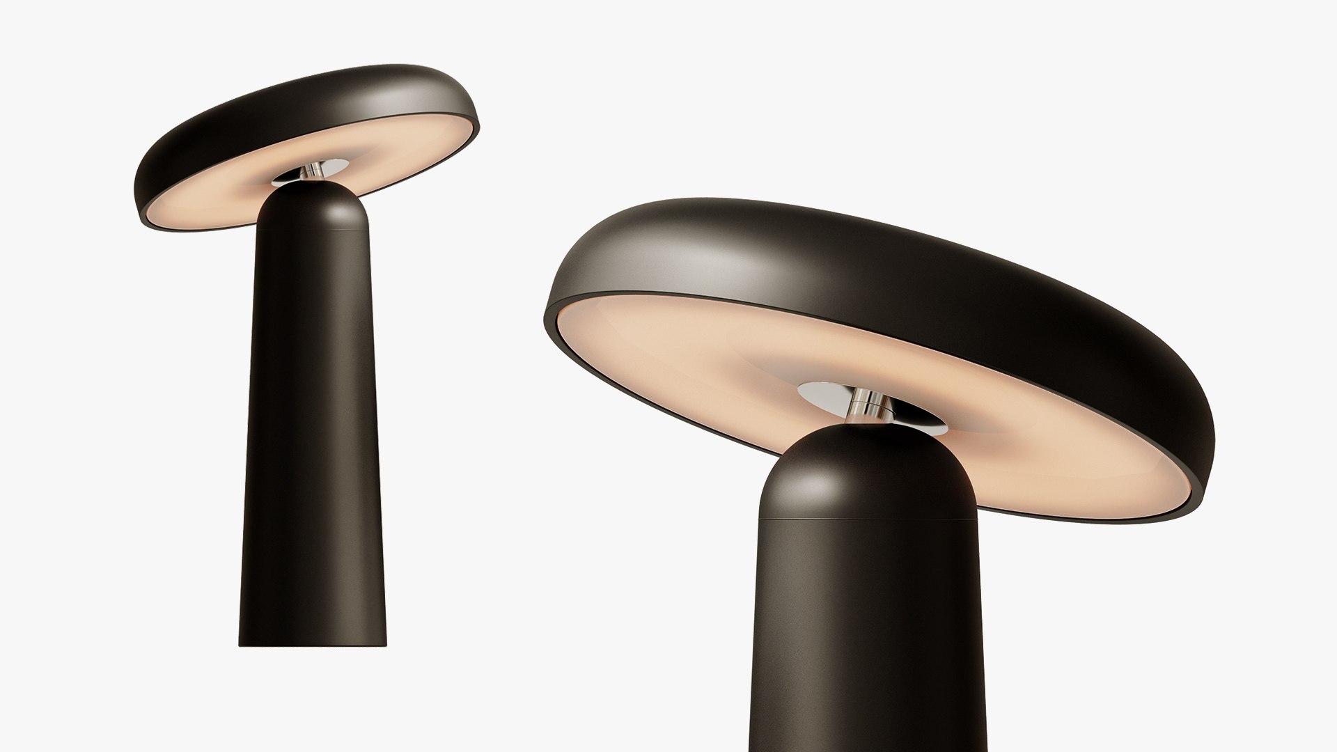 Portable Lamp Mush Mush Model - TurboSquid 2197034