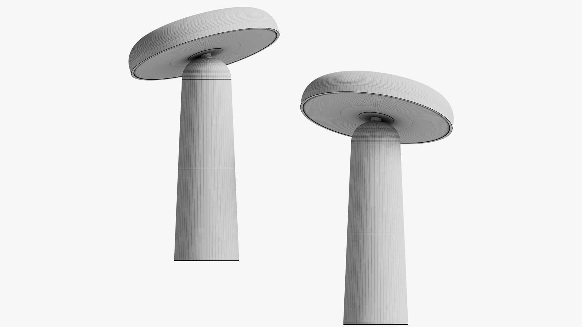 Portable Lamp Mush Mush Model - TurboSquid 2197034