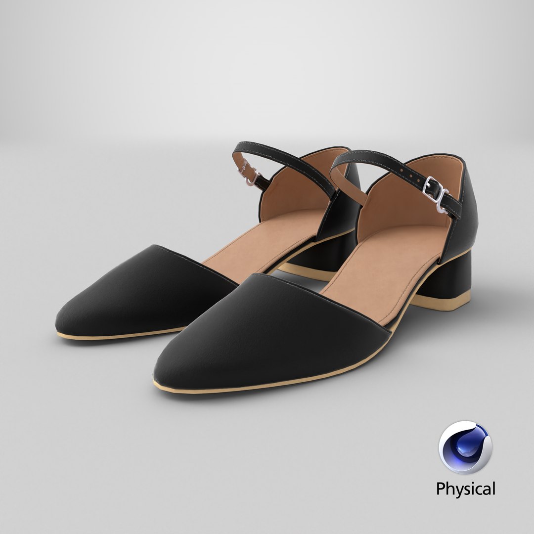 Women Shoes Model - TurboSquid 2400333