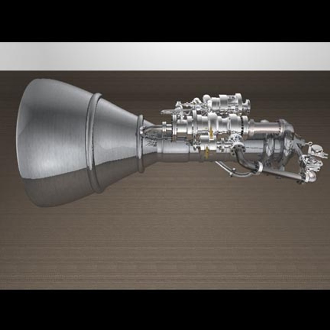 3d Model Rocket Engine