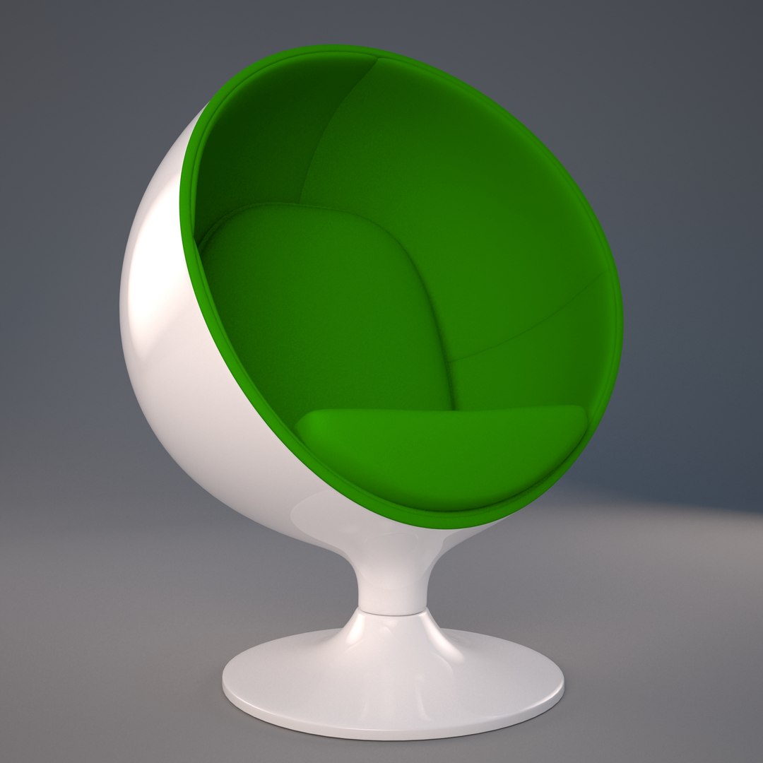 3d Obj Ball Chair