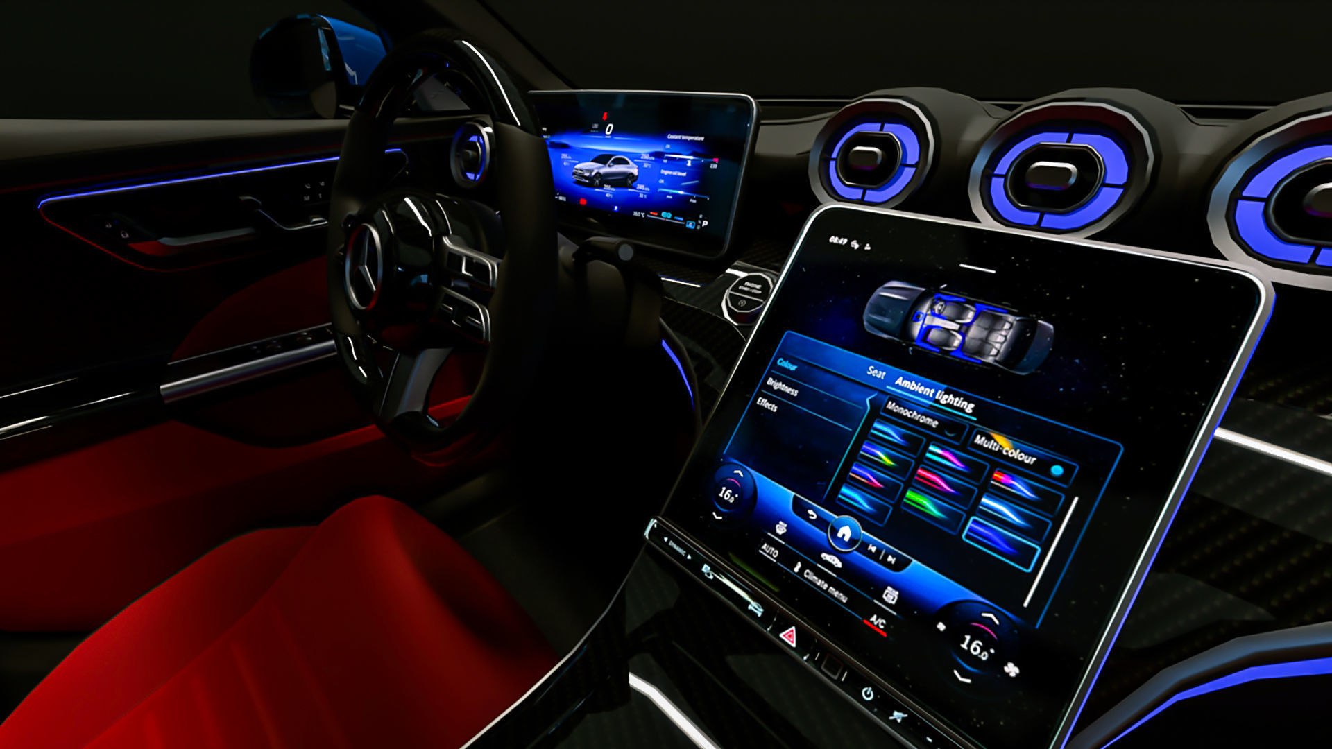 Mercedes-Benz C-Class W206 2025 3D - TurboSquid 2350452