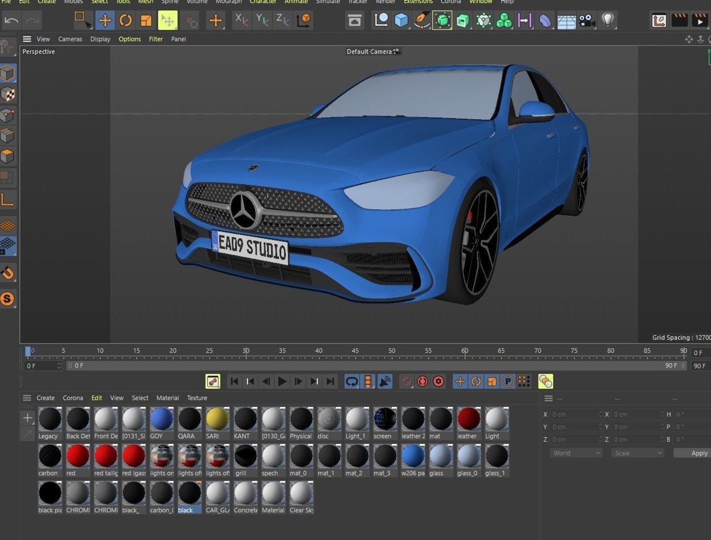 Mercedes-Benz C-Class W206 2025 3D - TurboSquid 2350452