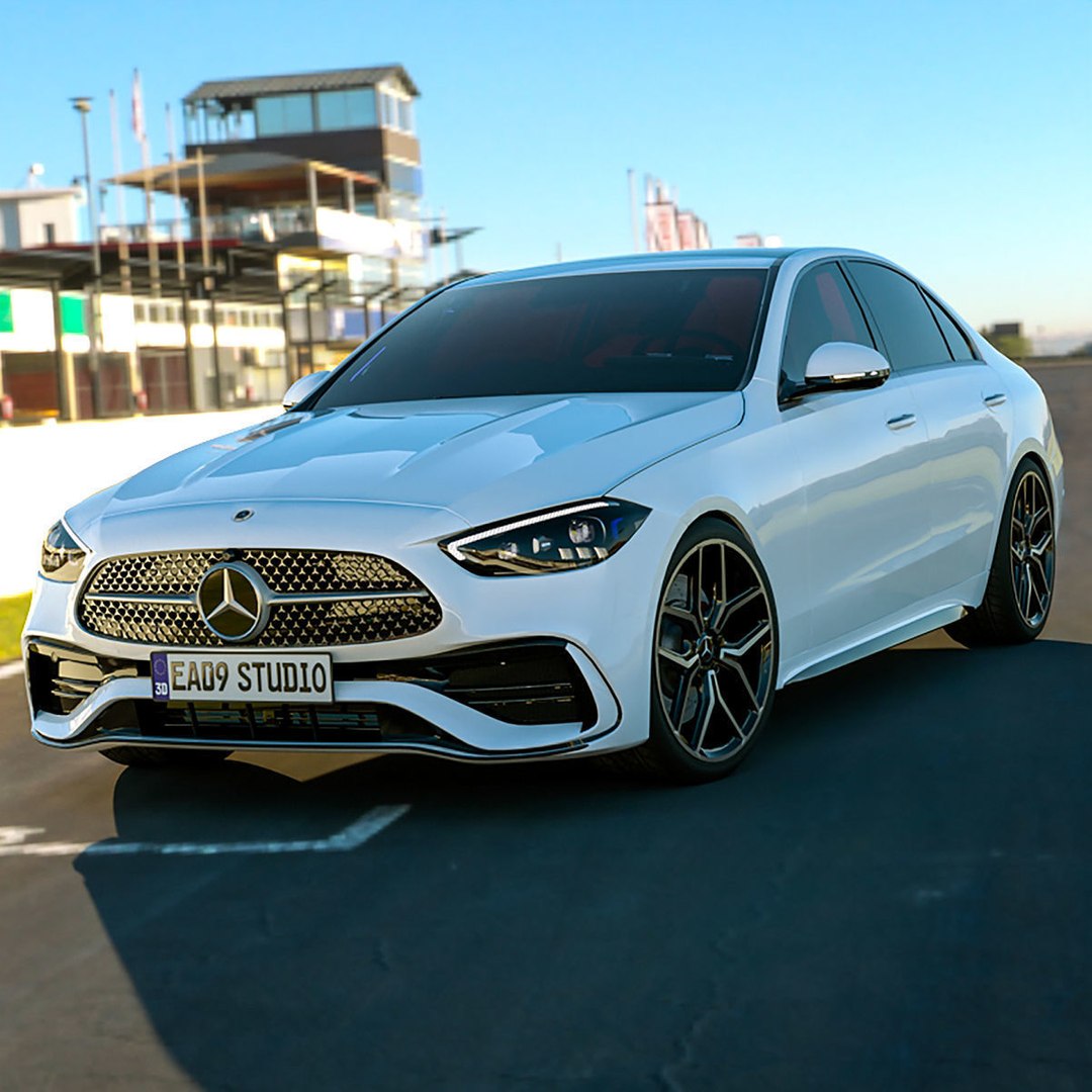 Mercedes-Benz C-Class W206 2025 3D - TurboSquid 2350452