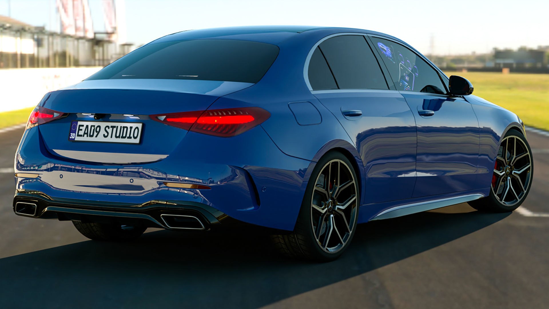 Mercedes-Benz C-Class W206 2025 3D - TurboSquid 2350452