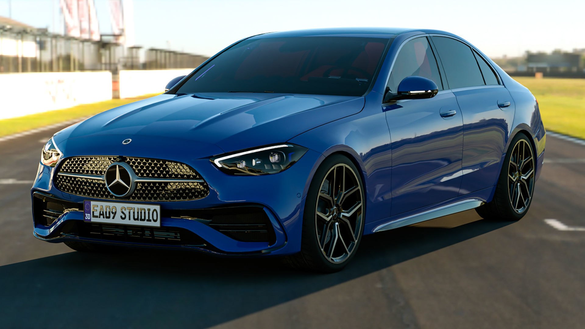 Mercedes-Benz C-Class W206 2025 3D - TurboSquid 2350452