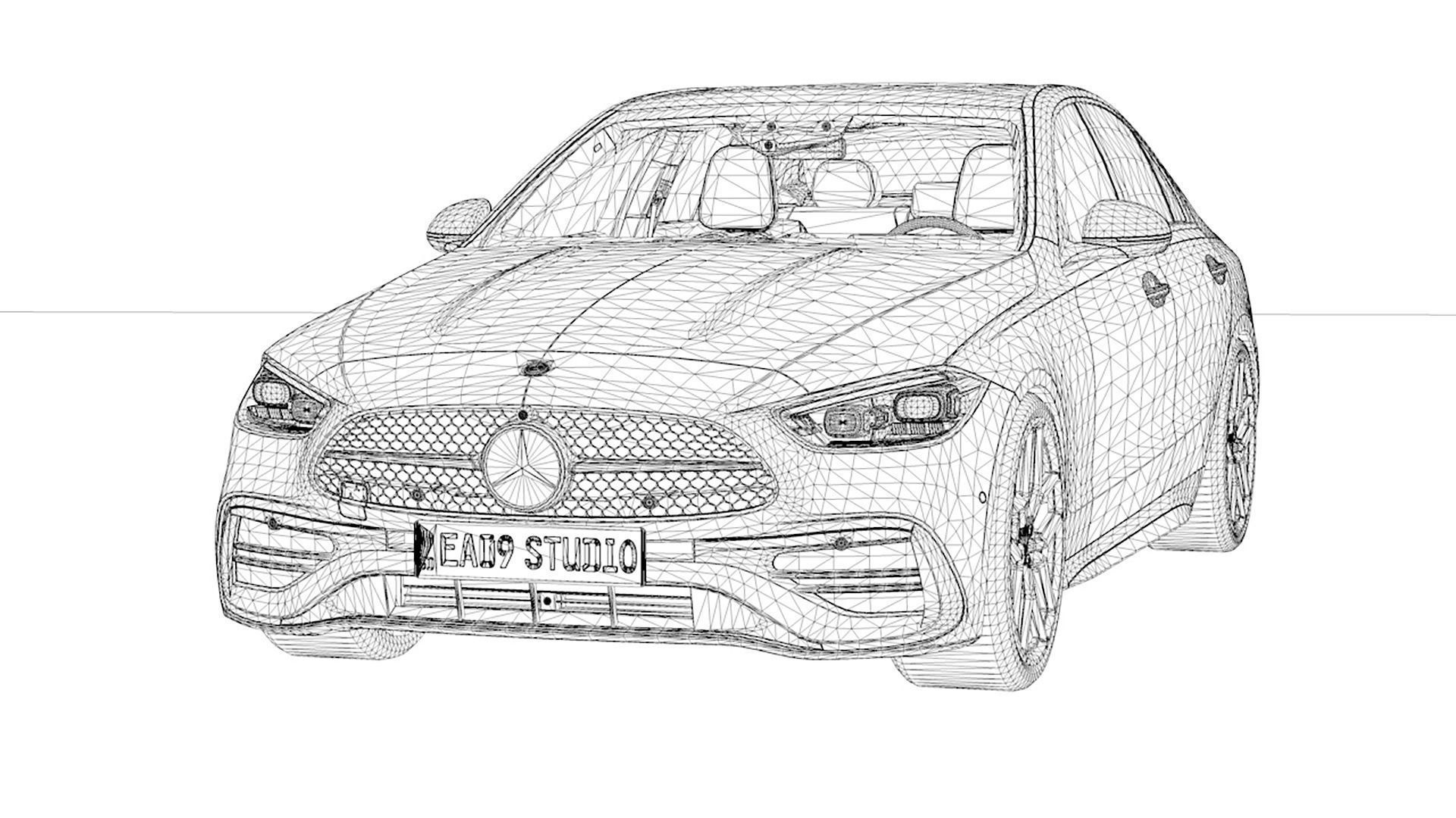 Mercedes-Benz C-Class W206 2025 3D - TurboSquid 2350452