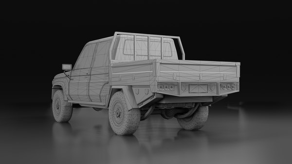 3D land cruiser 79 series - TurboSquid 1659969