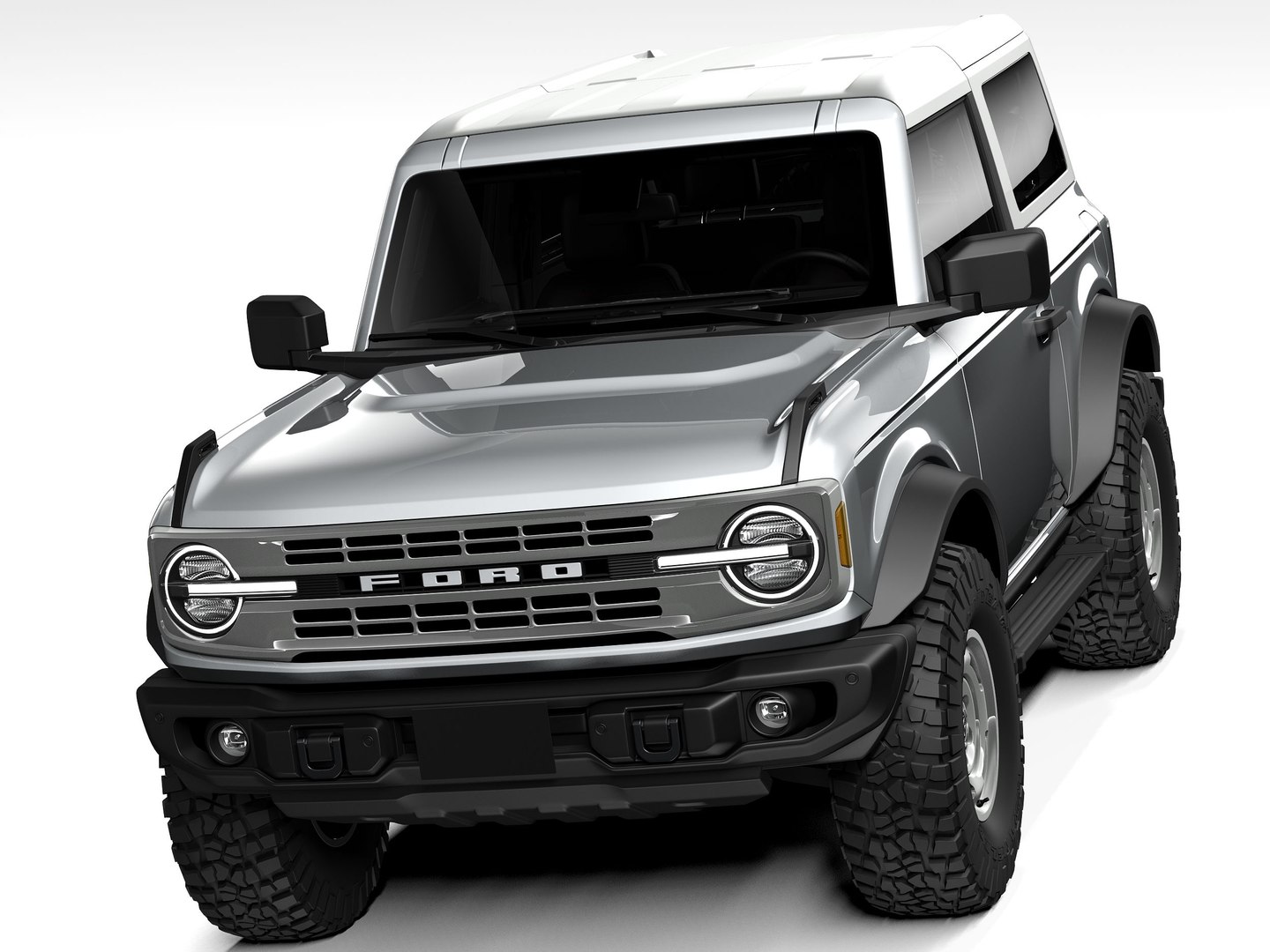 3D Ford Bronco Heritage Edition 2-door 2023 Model - TurboSquid 2222000