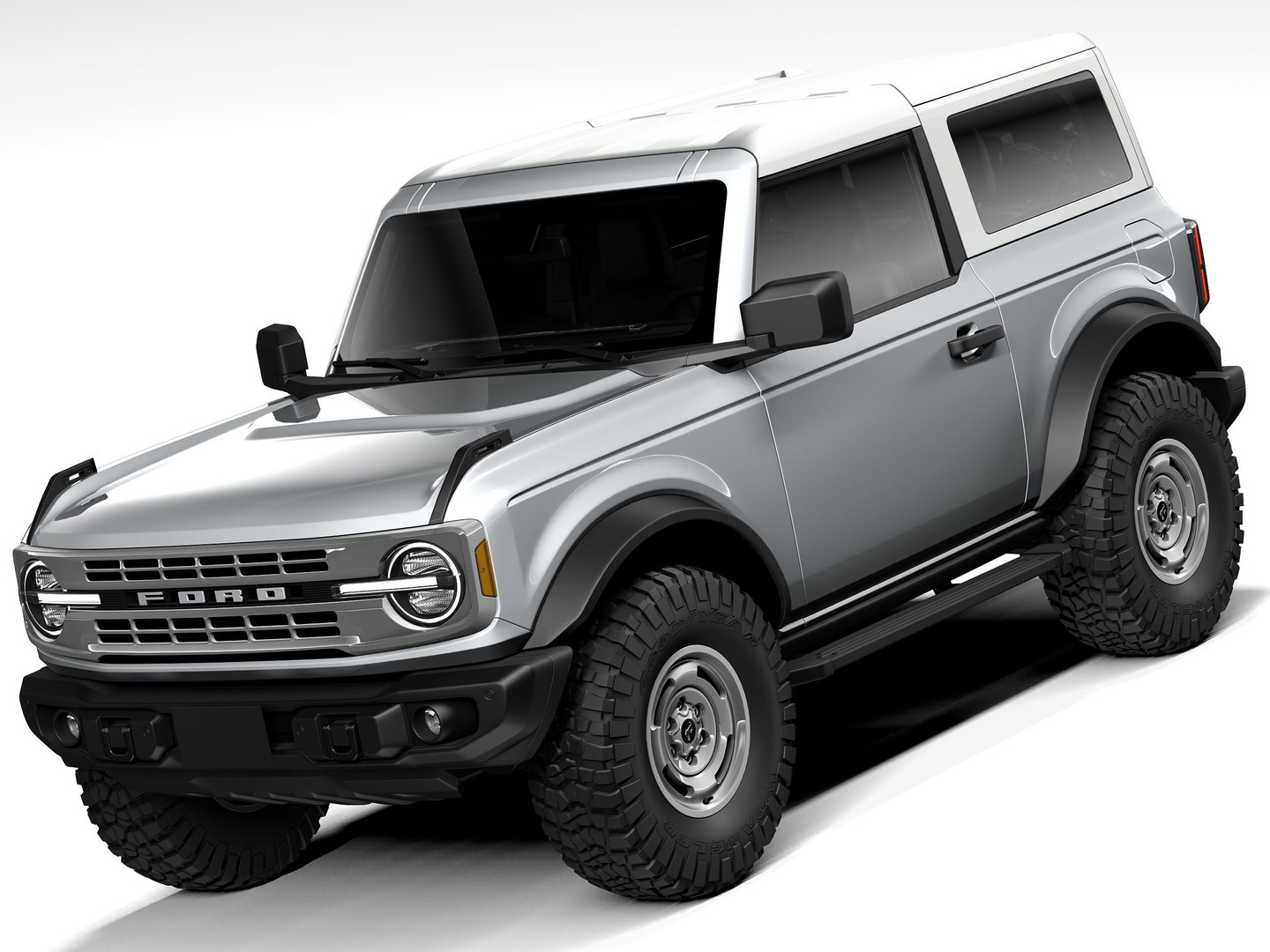 3D Ford Bronco Heritage Edition 2-door 2023 Model - TurboSquid 2222000
