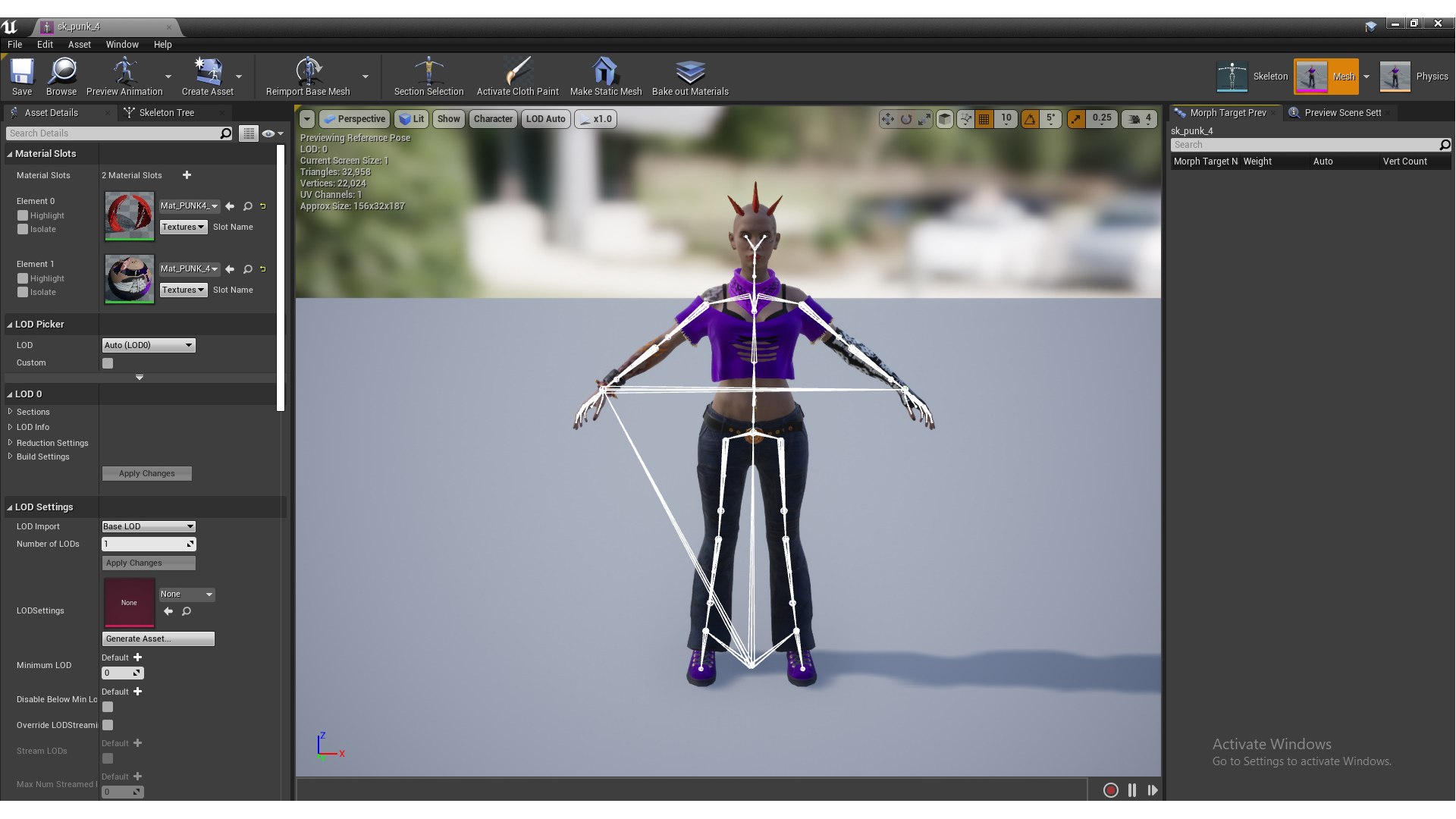 PUNK 4 3D Model - TurboSquid 2341134