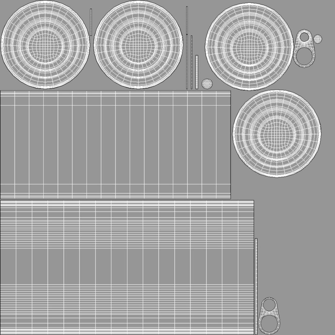 3D Steel Tin Can Model - TurboSquid 2250709