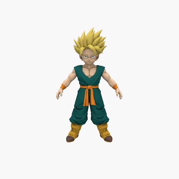 modelo 3d Personaje DBZ V34 - TurboSquid 2366961