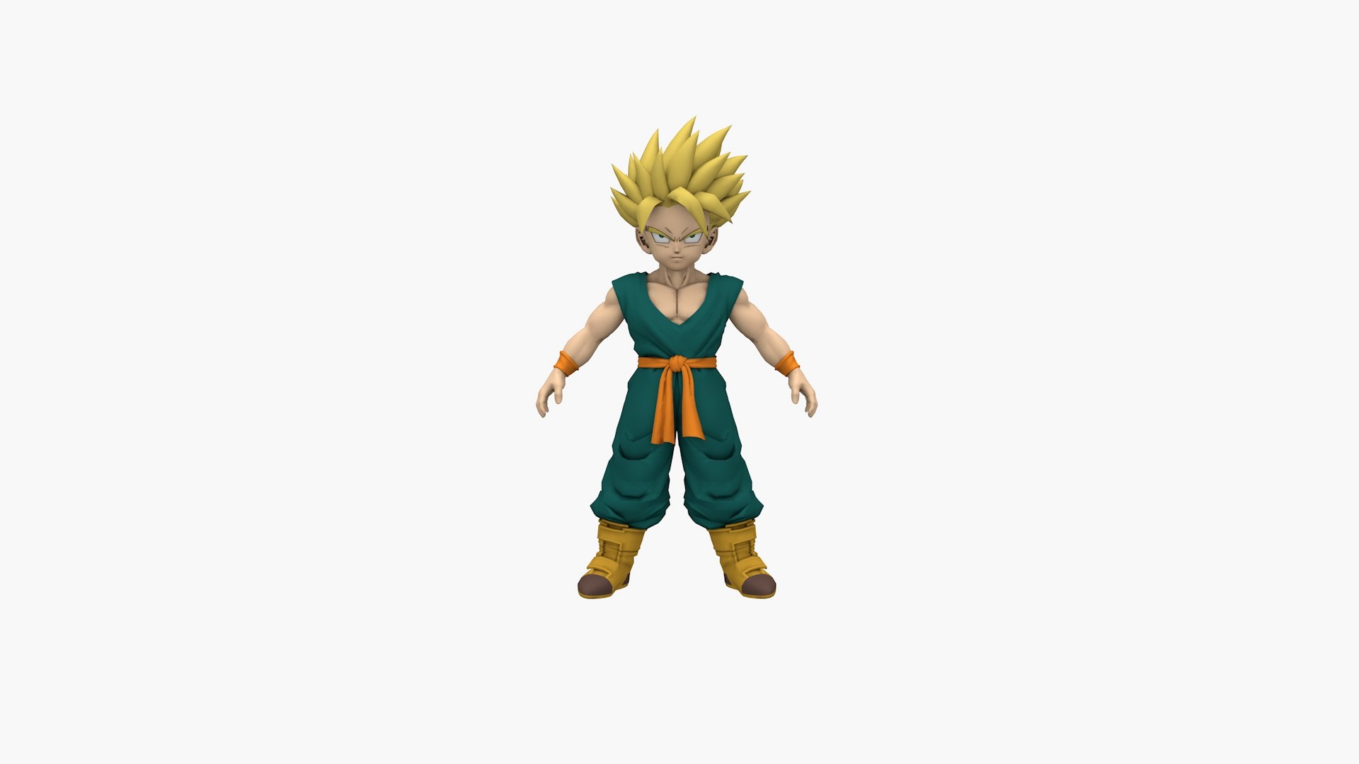 modelo 3d Personaje DBZ V34 - TurboSquid 2366961