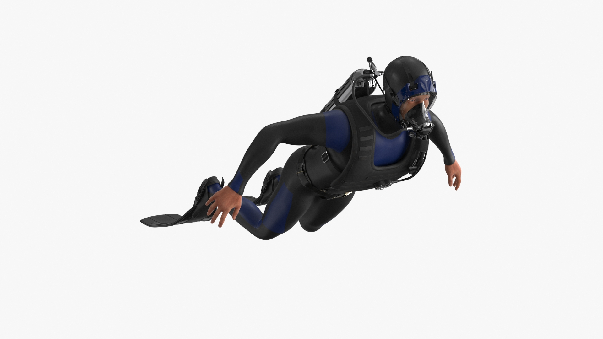 Sea Diver 3D model - TurboSquid 2180582