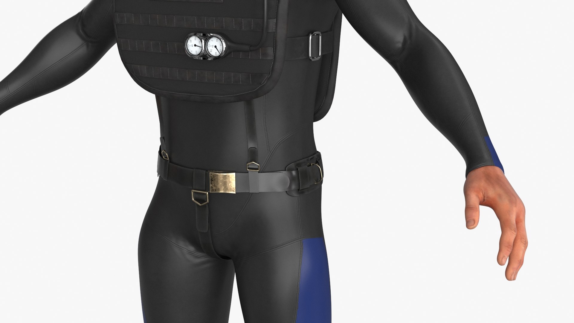 Sea Diver 3D model - TurboSquid 2180582