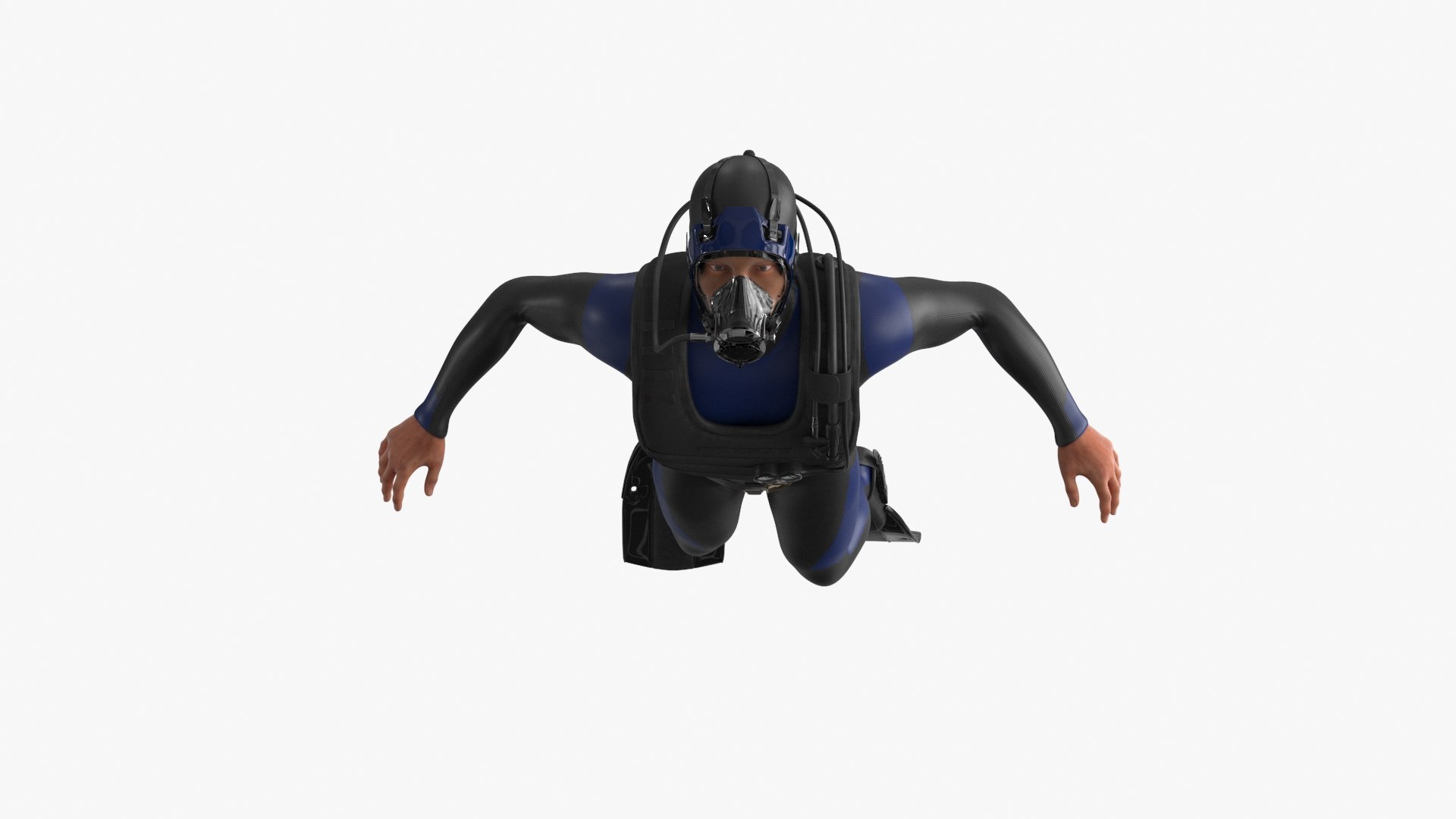 Sea Diver 3D model - TurboSquid 2180582