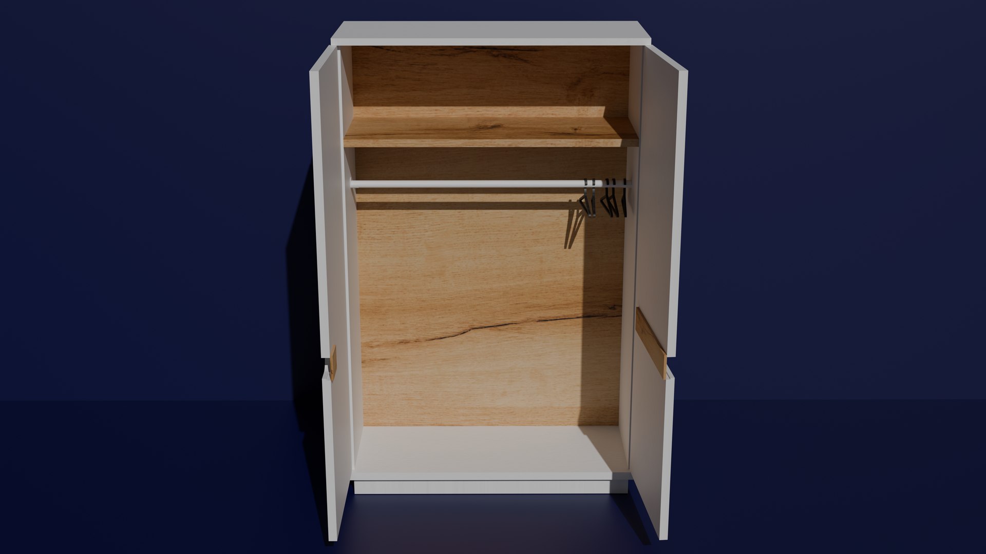Low-Poly Cabinet And Hanger 3D Model - TurboSquid 2403810