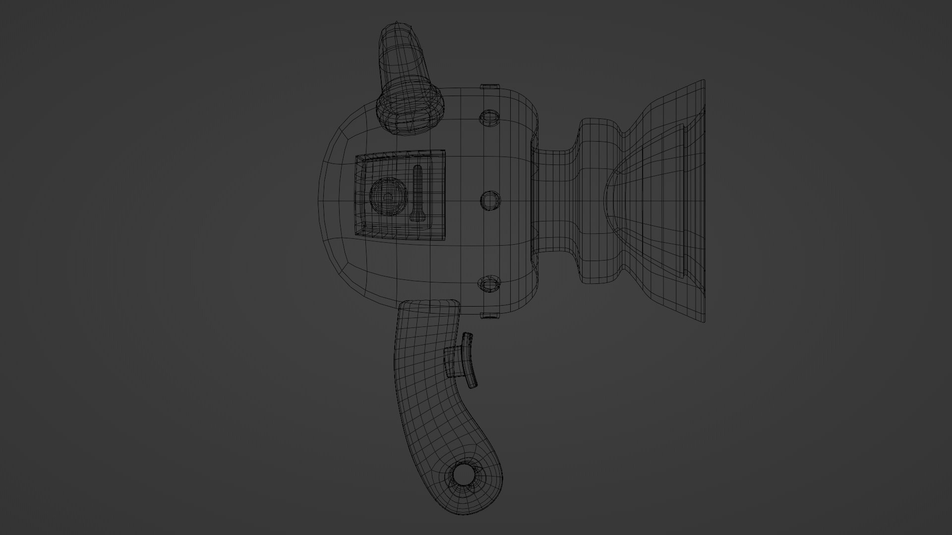 Space Cartoon Gun Package Model - TurboSquid 1874286