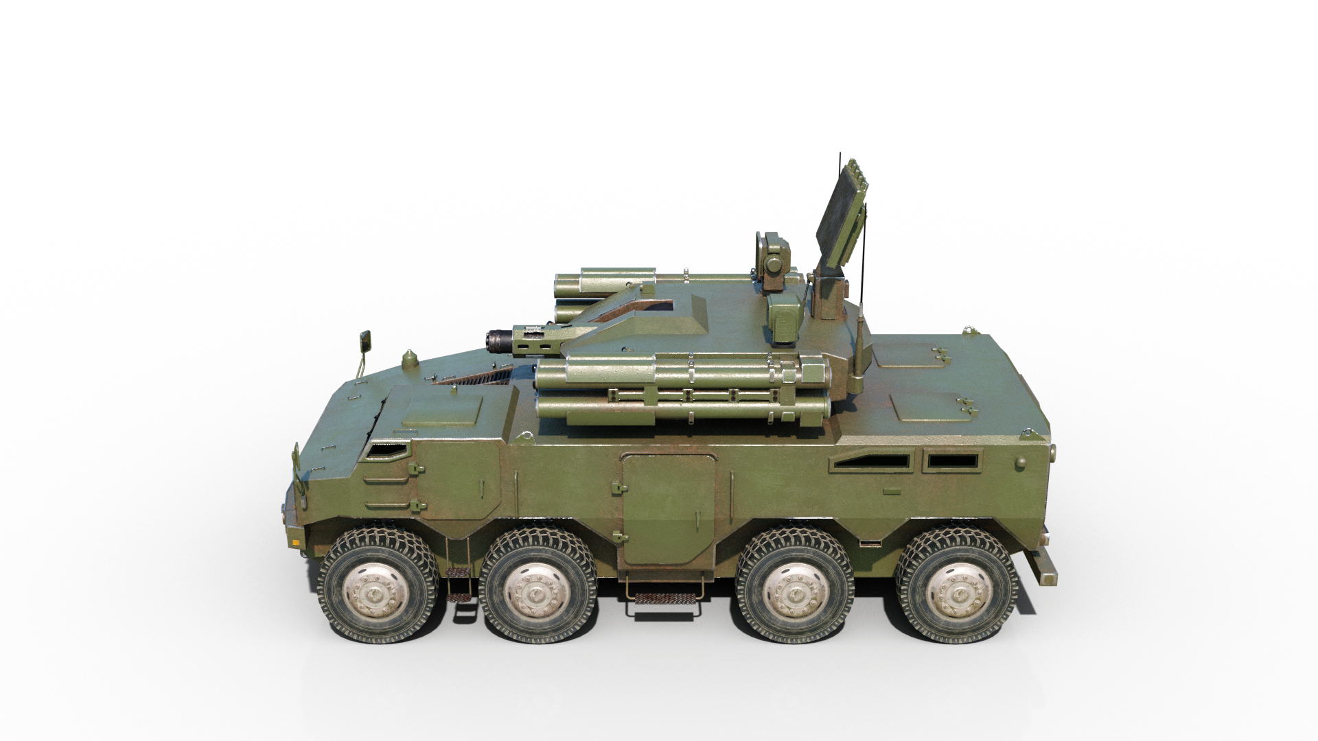 4 Coatings Of PLA Type 625E AA Gun Missile System PGL625 PGL-625 Model ...