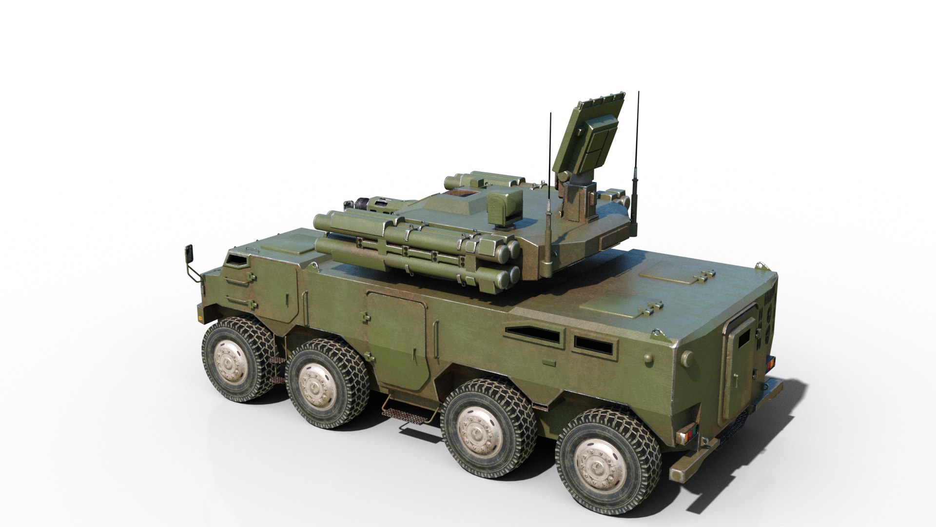 4 Coatings Of PLA Type 625E AA Gun Missile System PGL625 PGL-625 Model ...