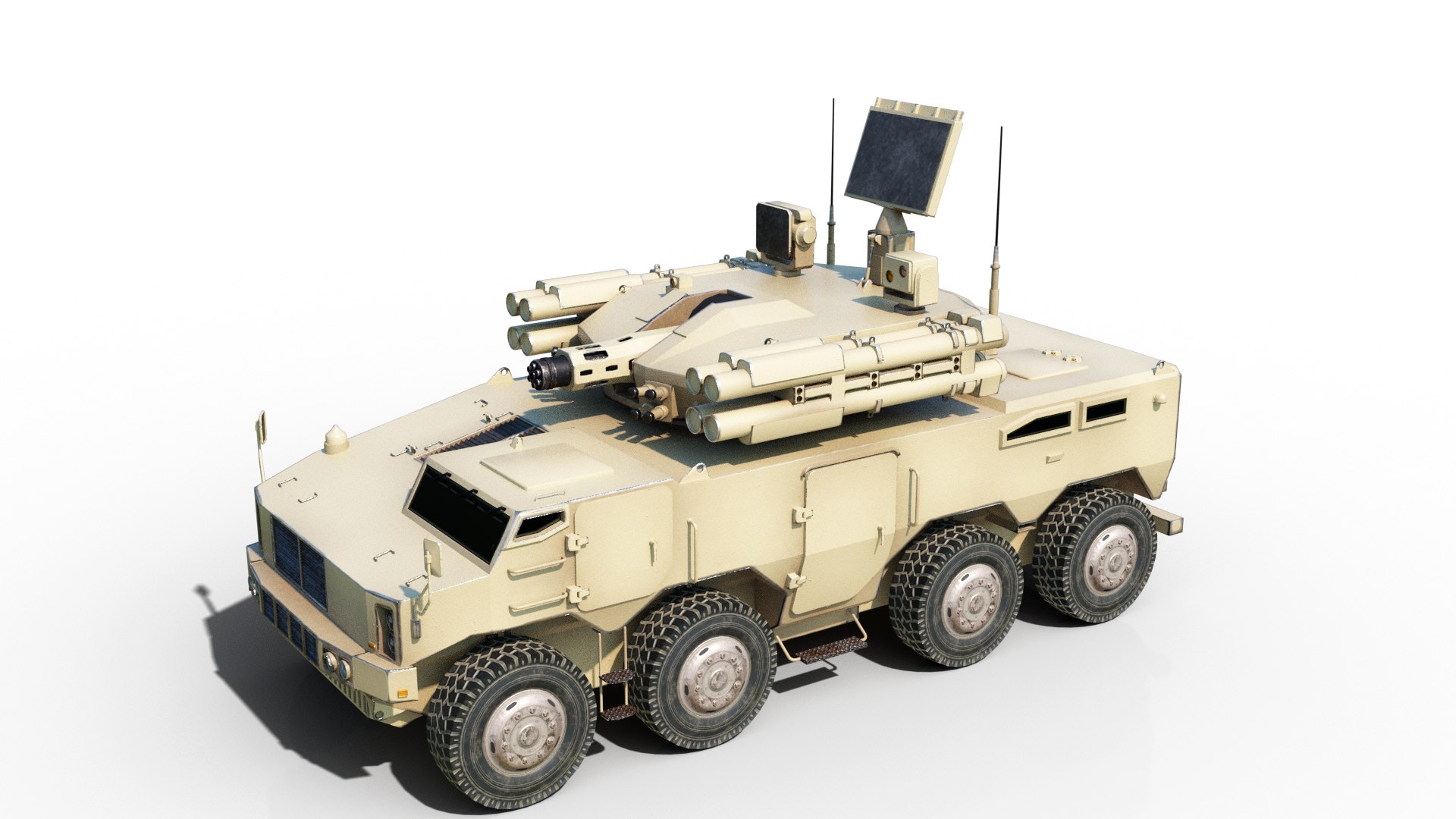 4 Coatings Of PLA Type 625E AA Gun Missile System PGL625 PGL-625 Model ...