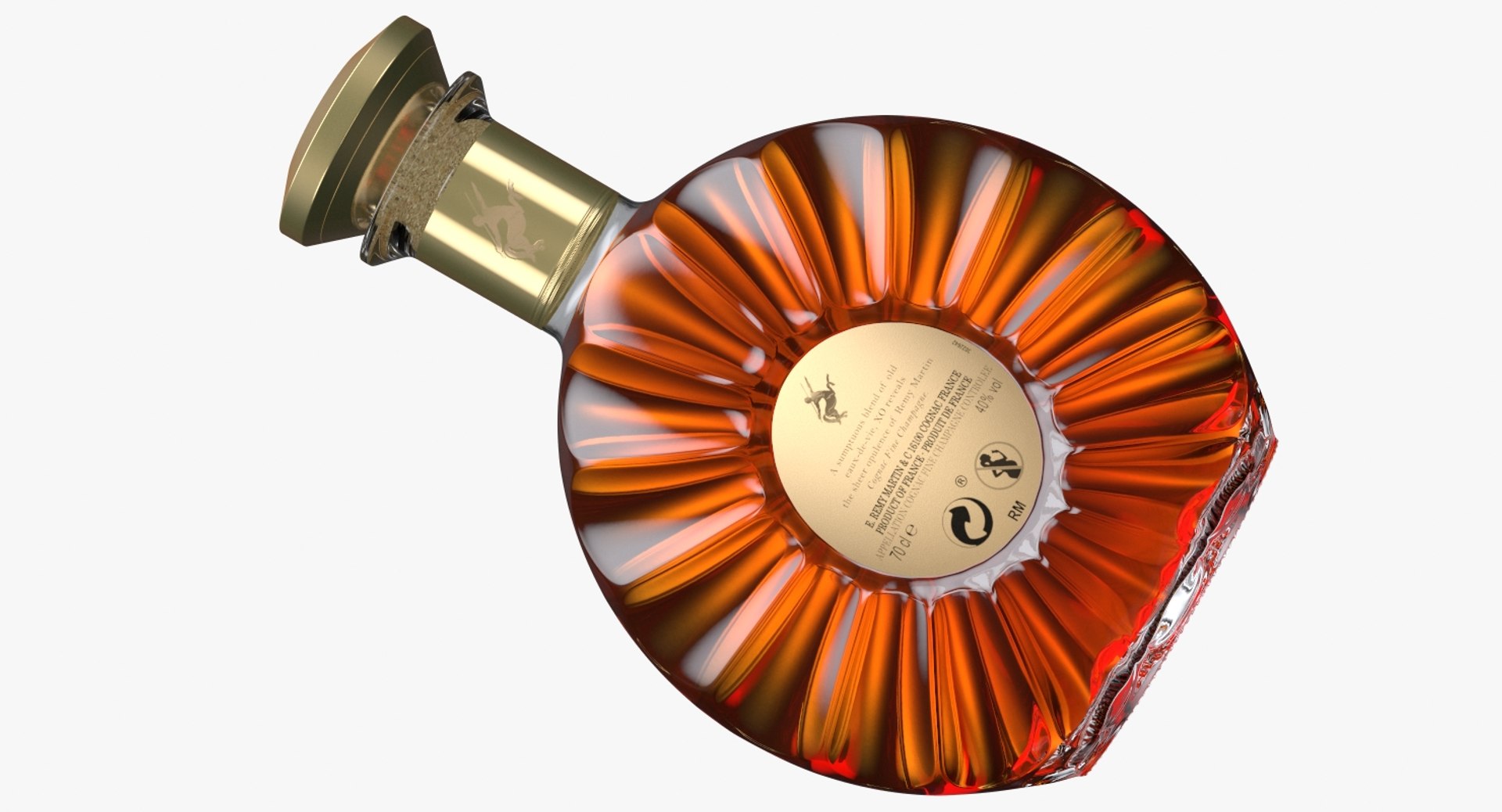 Remy Martin Xo Cognac 3D Model - TurboSquid 1378788