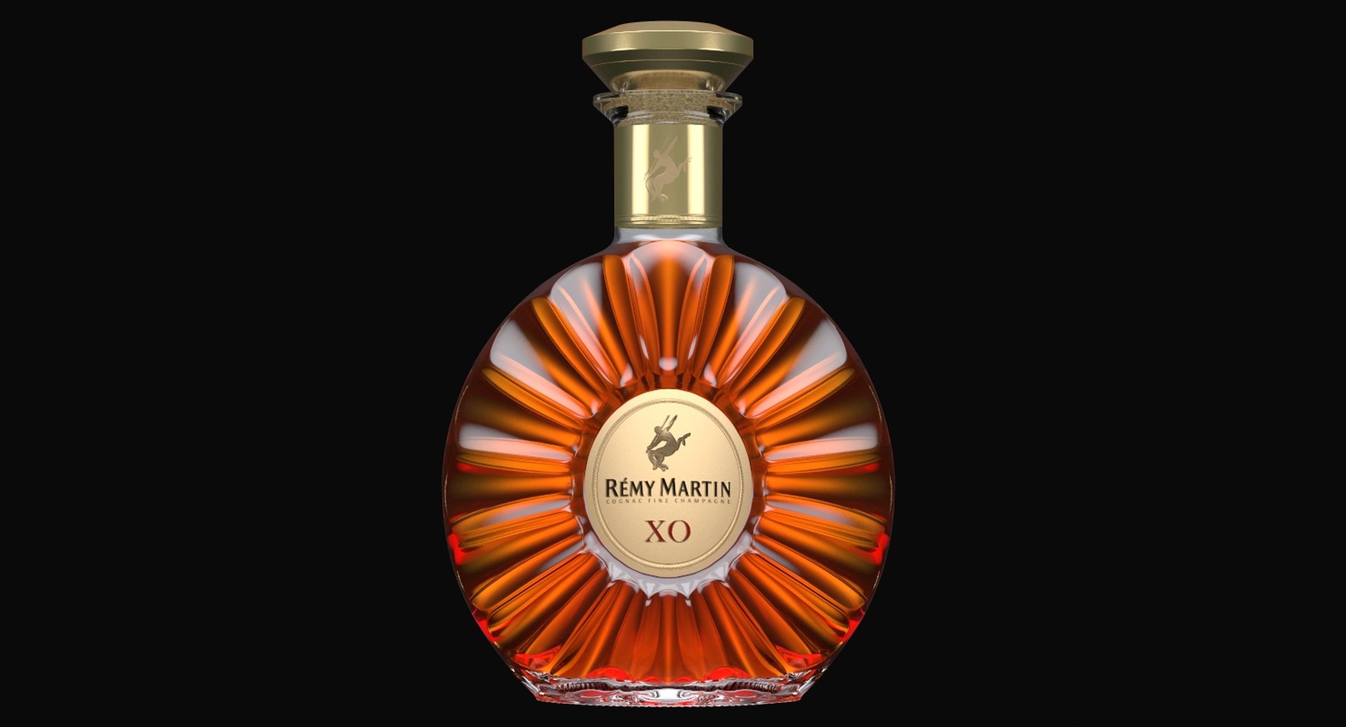 Remy Martin Xo Cognac 3D Model - TurboSquid 1378788