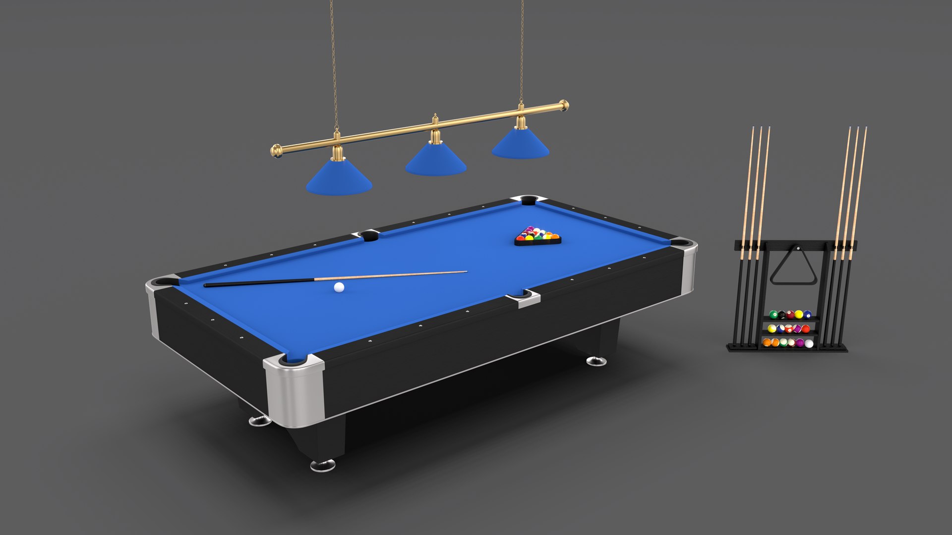 8 Ball Pool Table 3D - TurboSquid 1237462