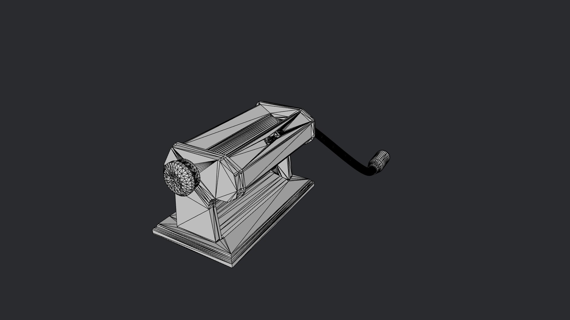 Dollhouse Miniature Pasta Machine Model Ready To Print 3D - TurboSquid ...
