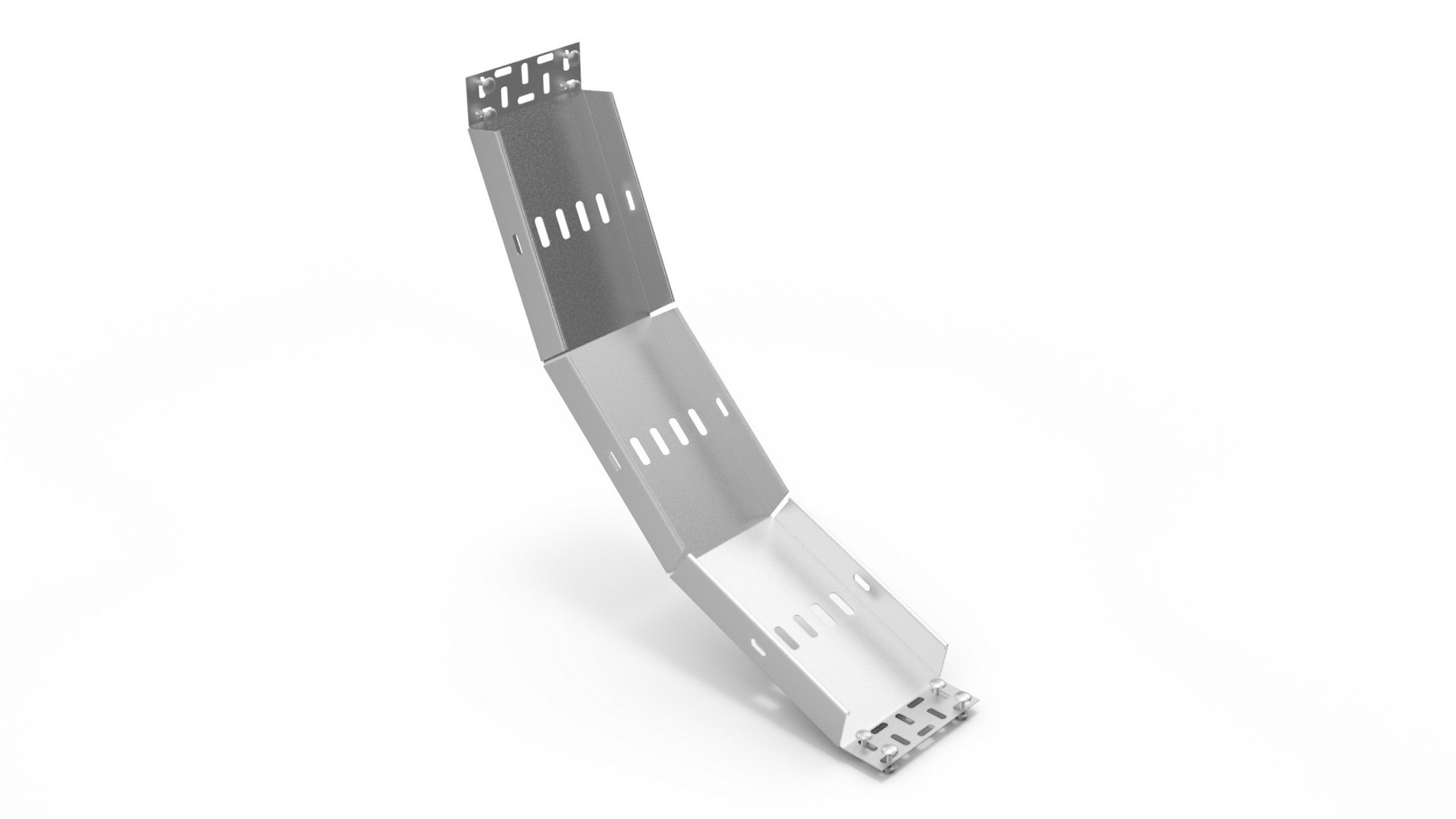 3D Cable Channel Vertical Bend Model - TurboSquid 2149409