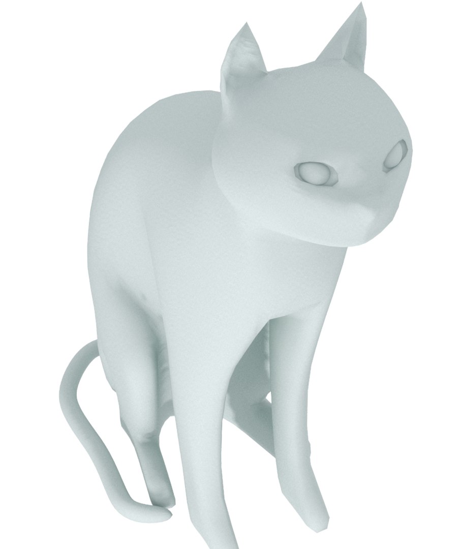 Cat 3d Fbx