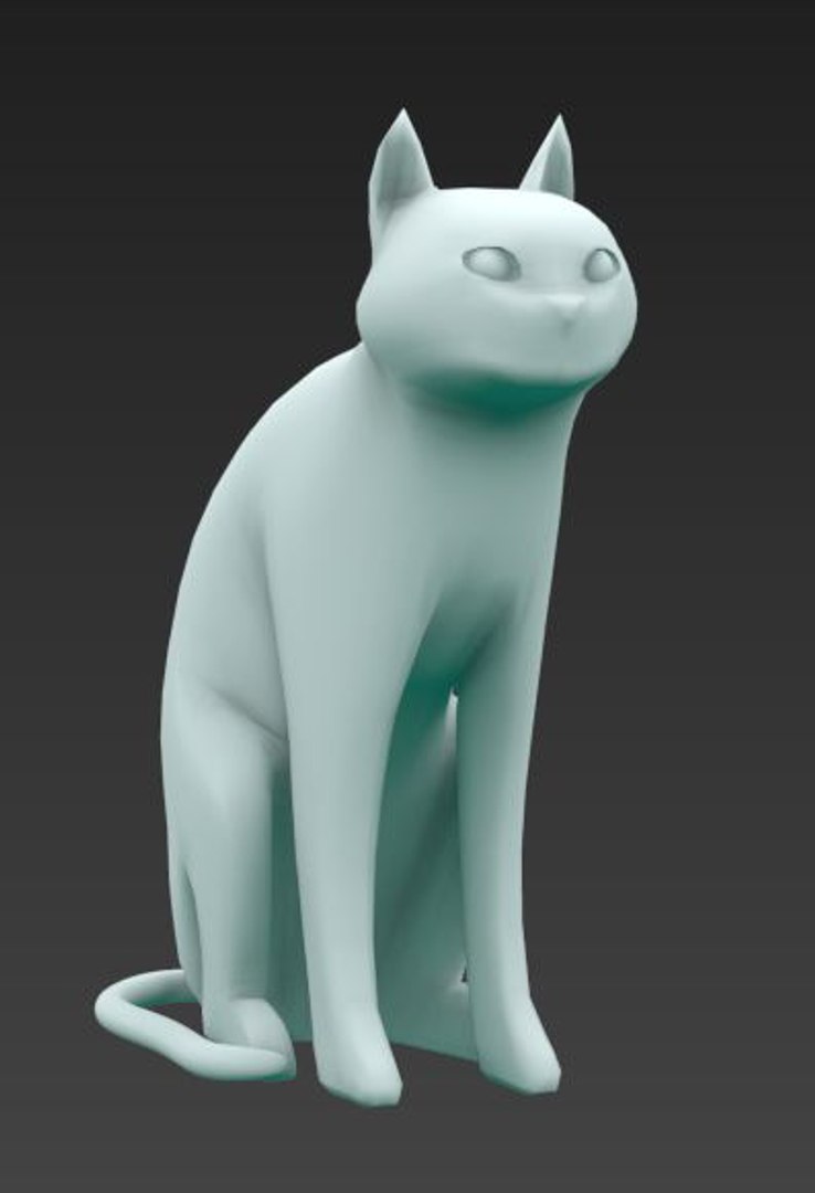 Cat 3d Fbx