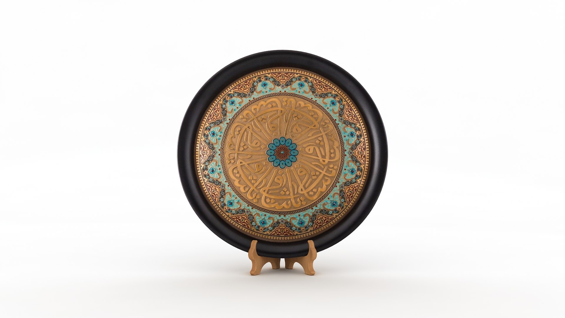 3D traditional hand plates model - TurboSquid 1587314