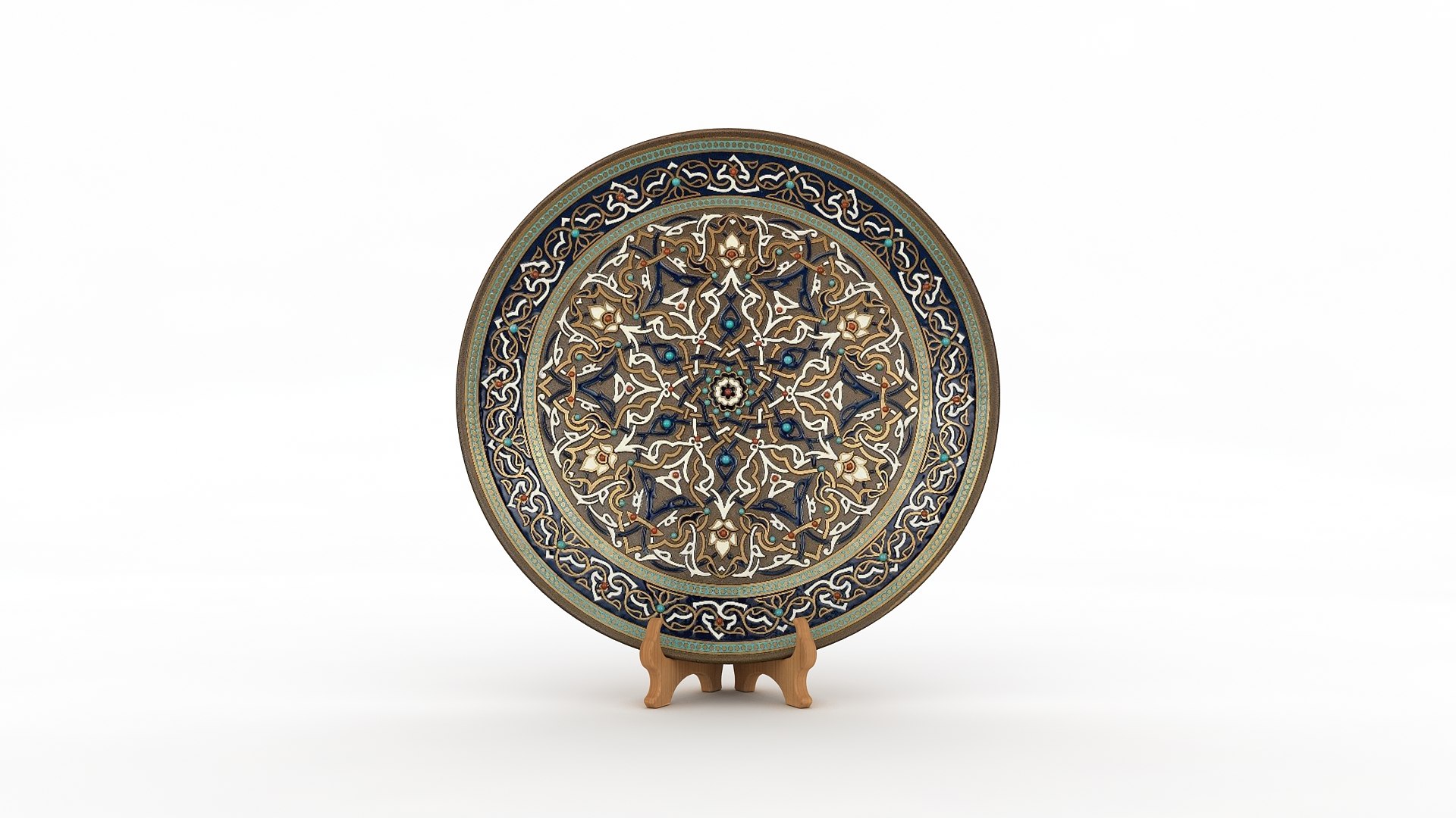 3D Traditional Hand Plates Model - TurboSquid 1587314