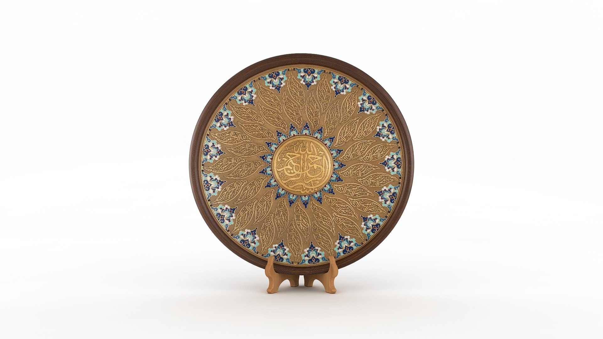 3D traditional hand plates model - TurboSquid 1587314