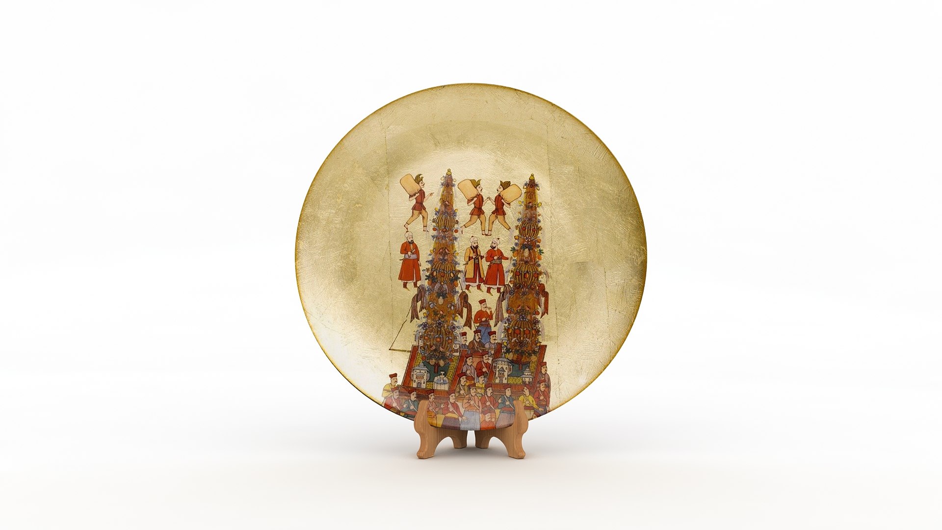 3D Traditional Hand Plates Model - TurboSquid 1587314