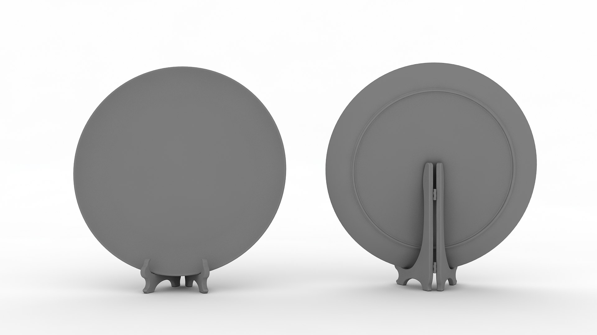 3D traditional hand plates model - TurboSquid 1587314