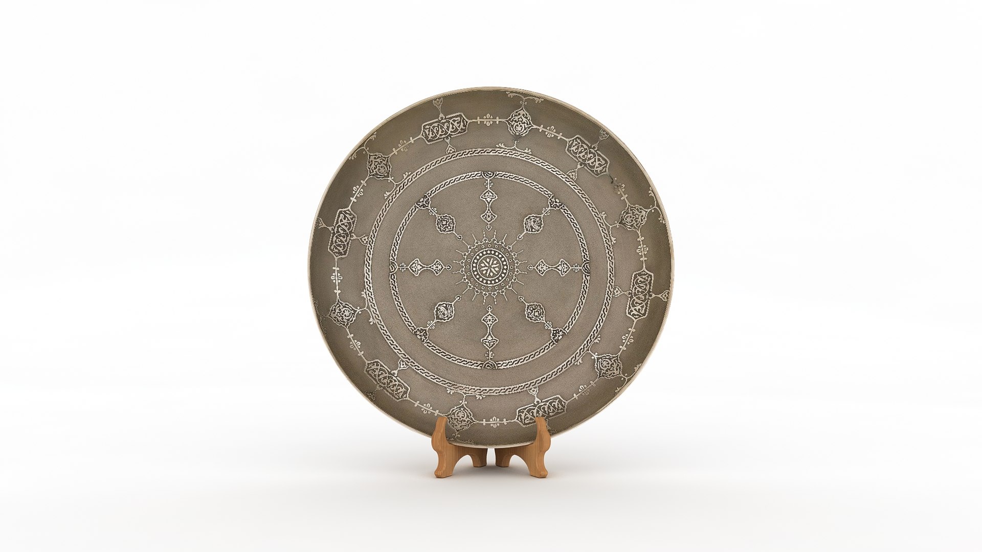 3D traditional hand plates model - TurboSquid 1587314