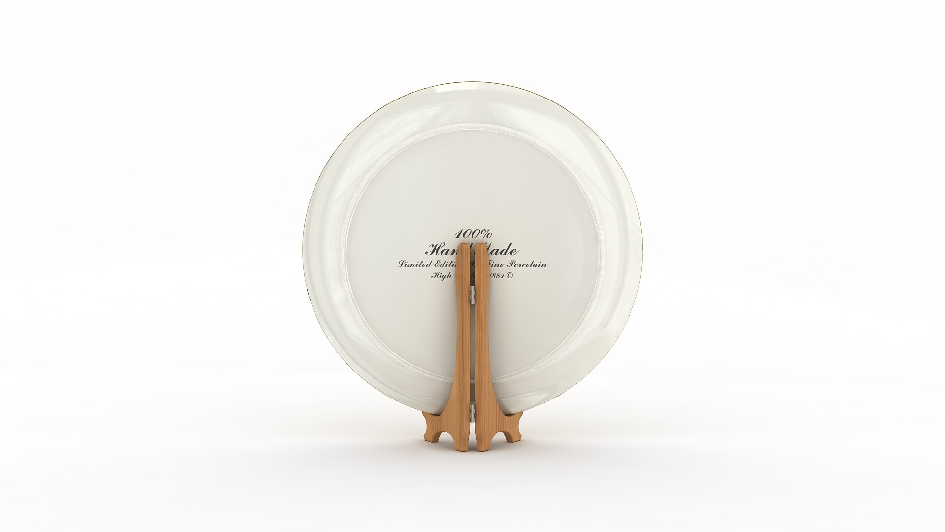 3D traditional hand plates model - TurboSquid 1587314